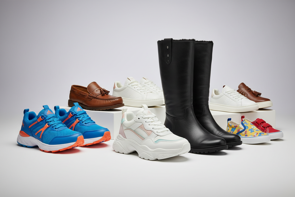 Shoes Collection - Women, Men & Kids Footwear | XpressFamilyGo